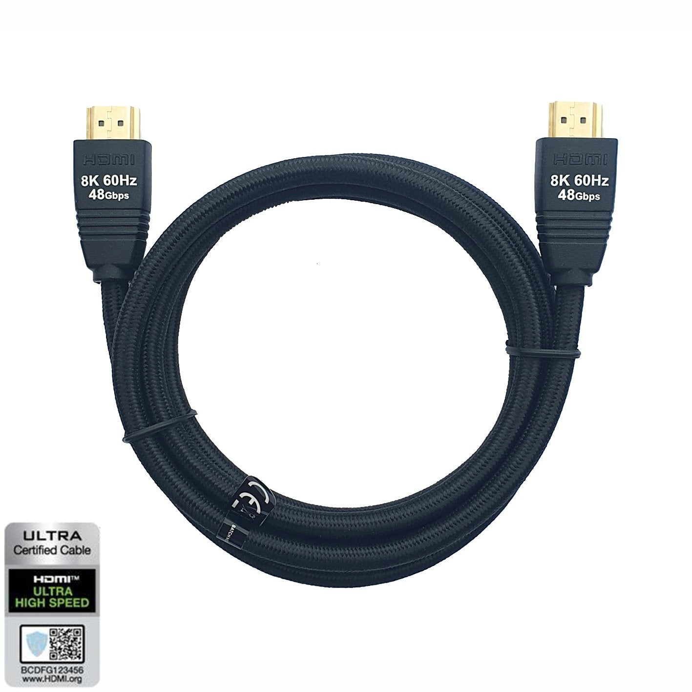NÖRDIC CERTIFIED CABLES sertifisert 5m ultra høyhastighets HDMI 2.1 8k